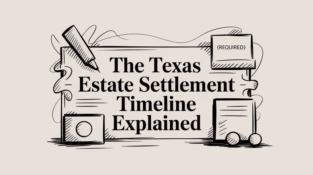 Estate Settlement Timeline in Texas | Bryan Fagan Law