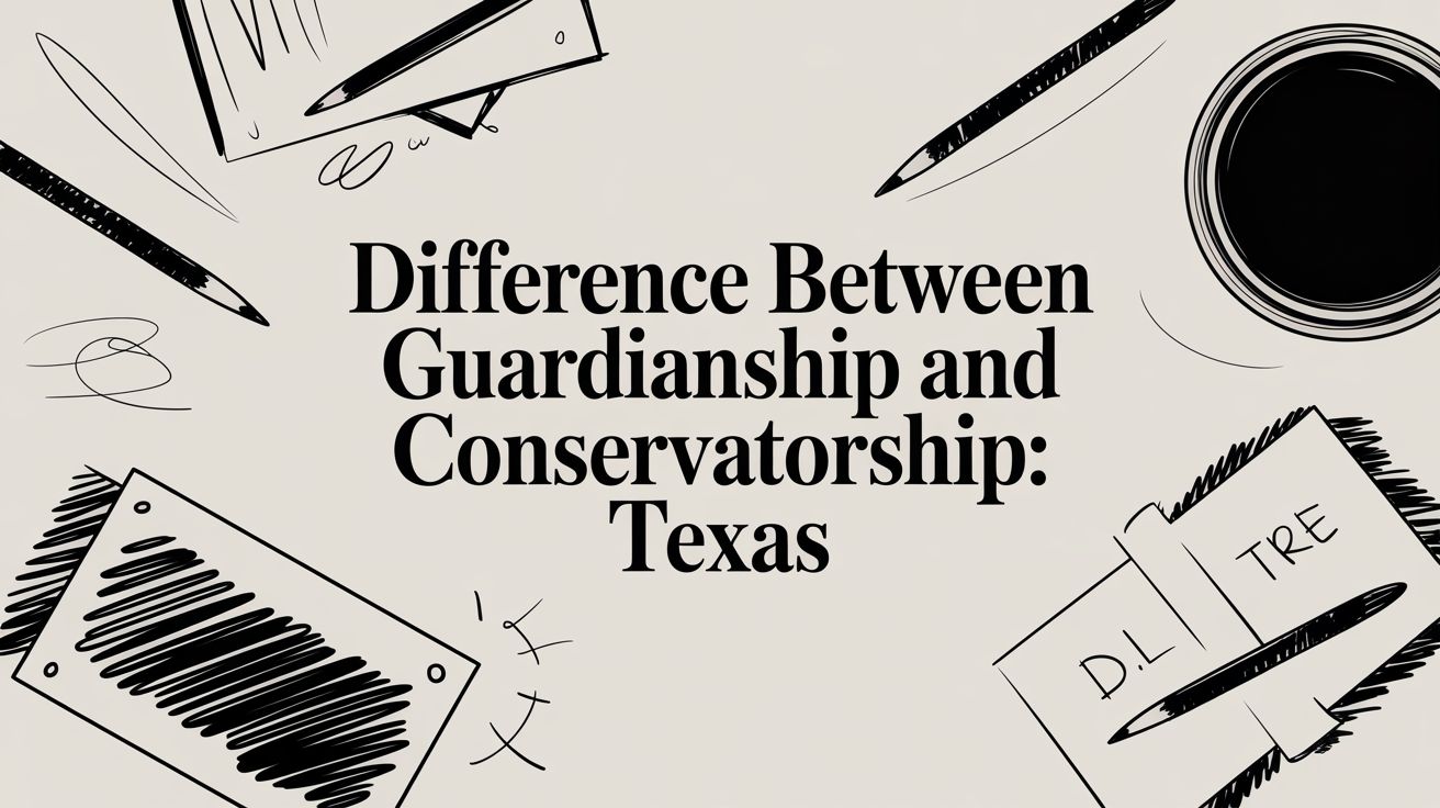 Texas Guardianship vs. Conservatorship: Key Differences