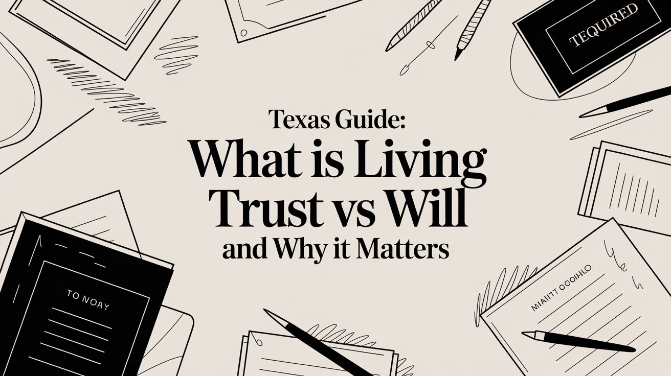 Texas Living Trust vs. Will: Secure Your Legacy in 2026