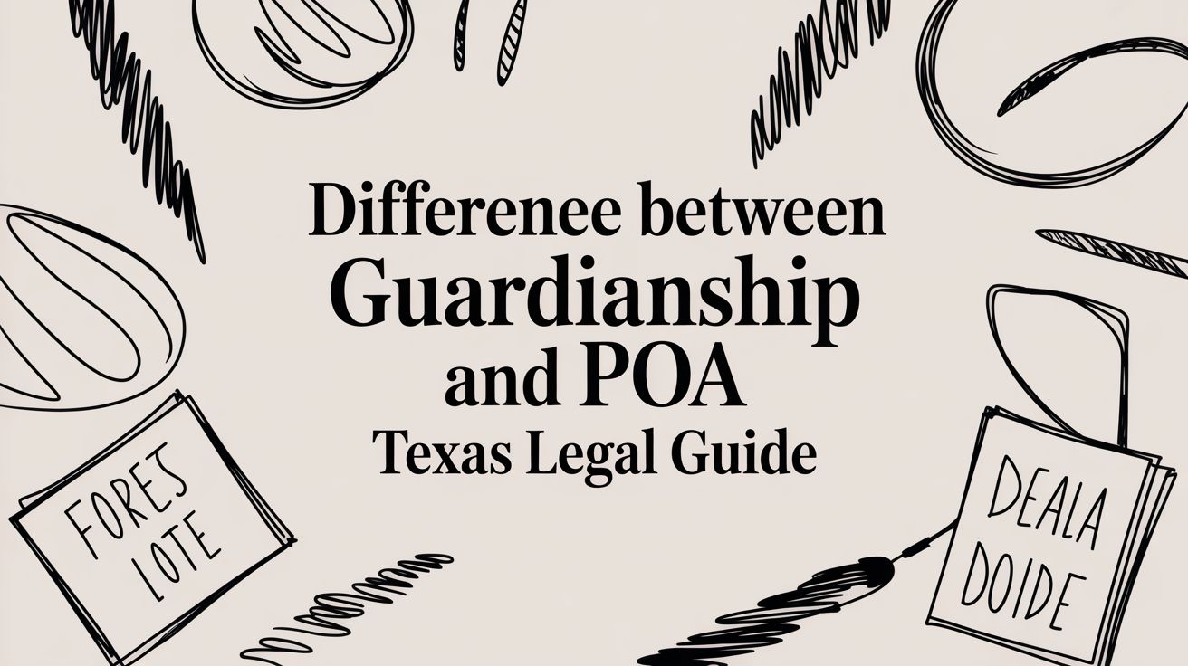 Texas Guardianship vs. POA: A Legal Guide for 2026
