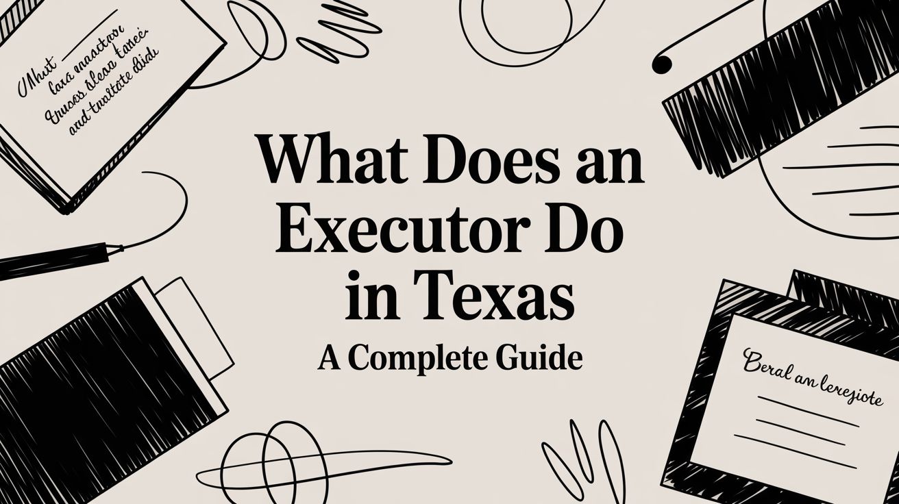 What Does an Executor Do in Texas? Your 2026 Guide