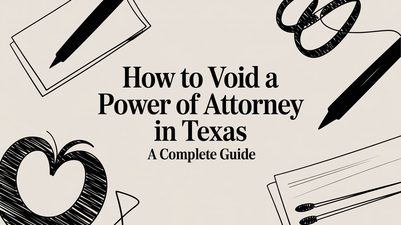 How to Void a Power of Attorney in Texas: A Complete Guide