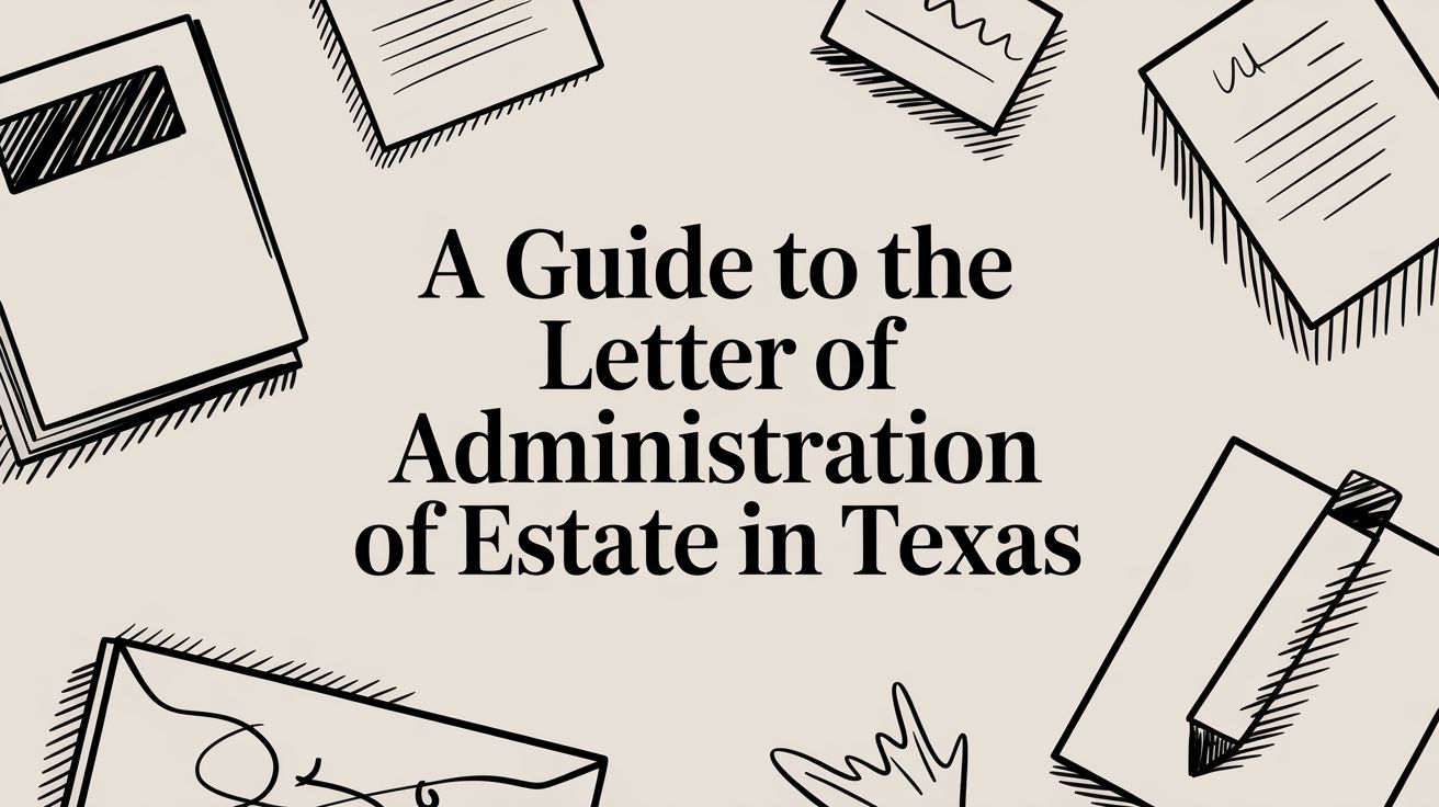 A Guide to the Letter of Administration of Estate in Texas