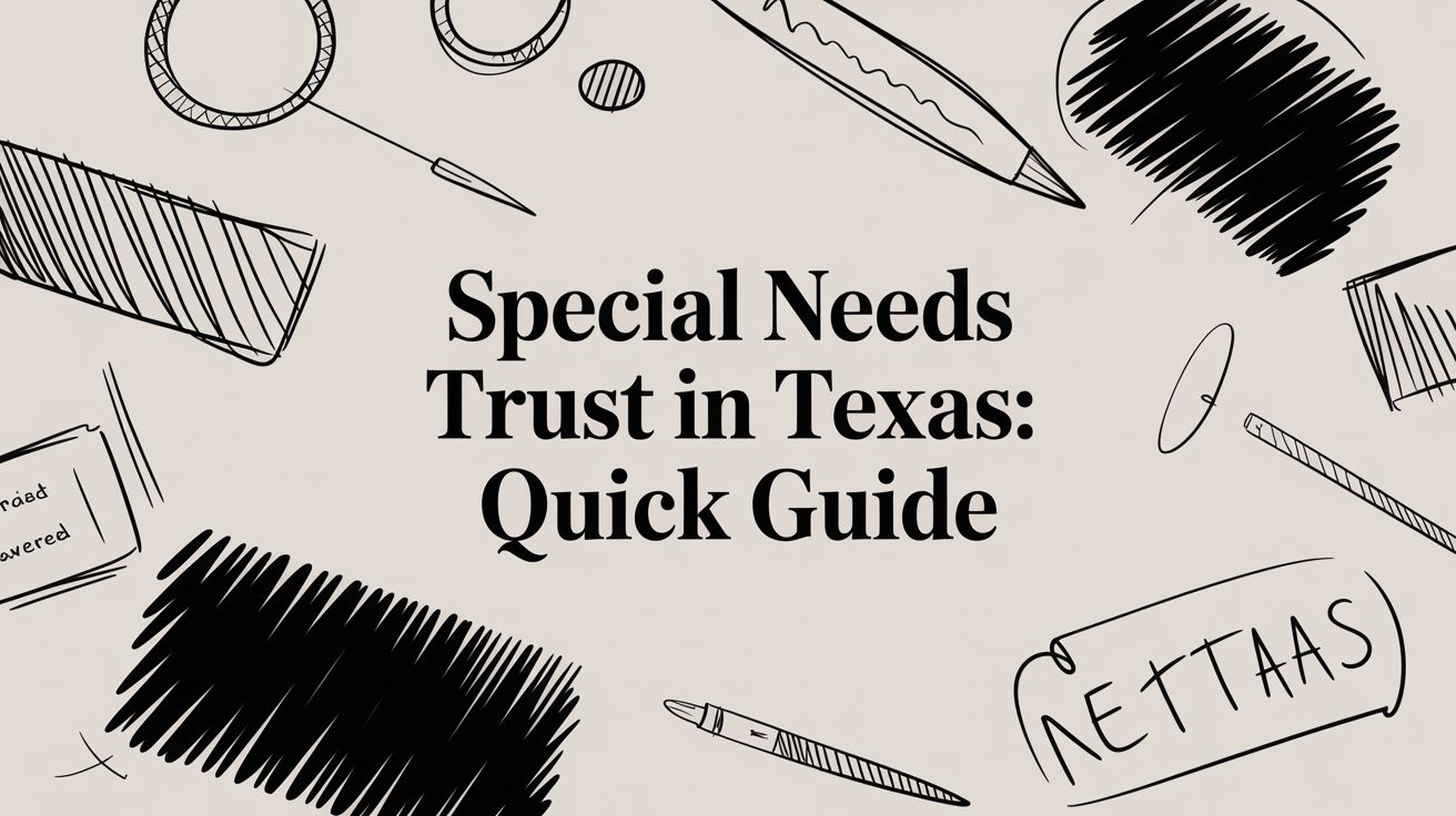 A Guide to Special Needs Trusts in Texas