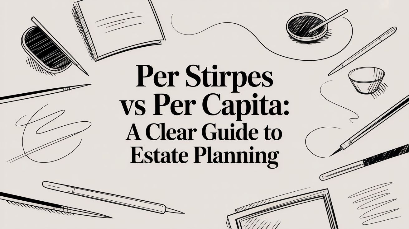 Per Stirpes vs Per Capita: A Clear Guide to Your Texas Estate Plan