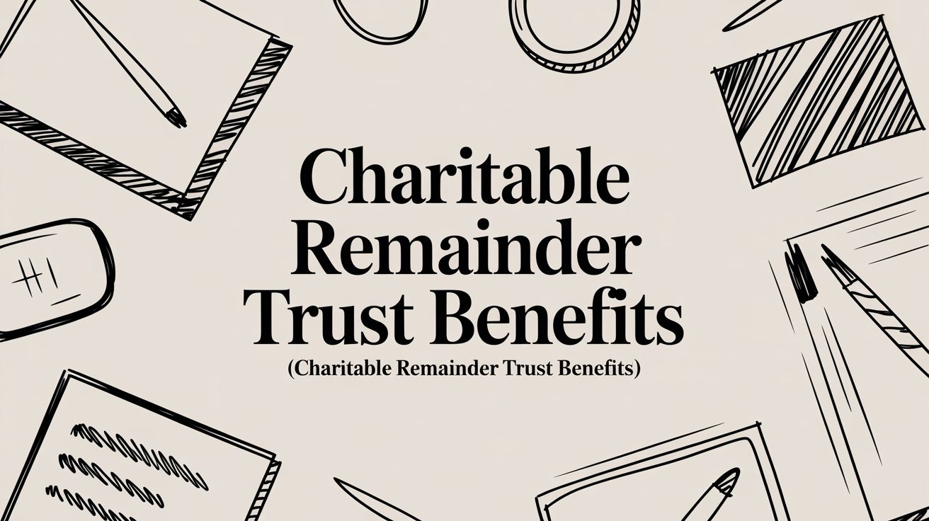 Understanding the Benefits of a Charitable Remainder Trust